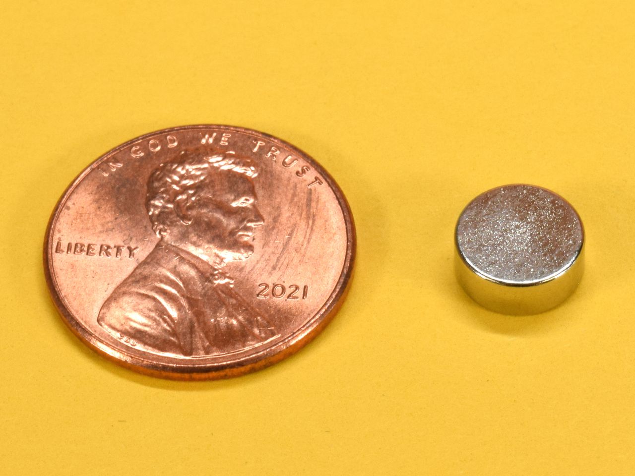 5/16 x 1/8 Inch Neodymium Rare Earth High Temp Disc Magnet N52SH d52 ...