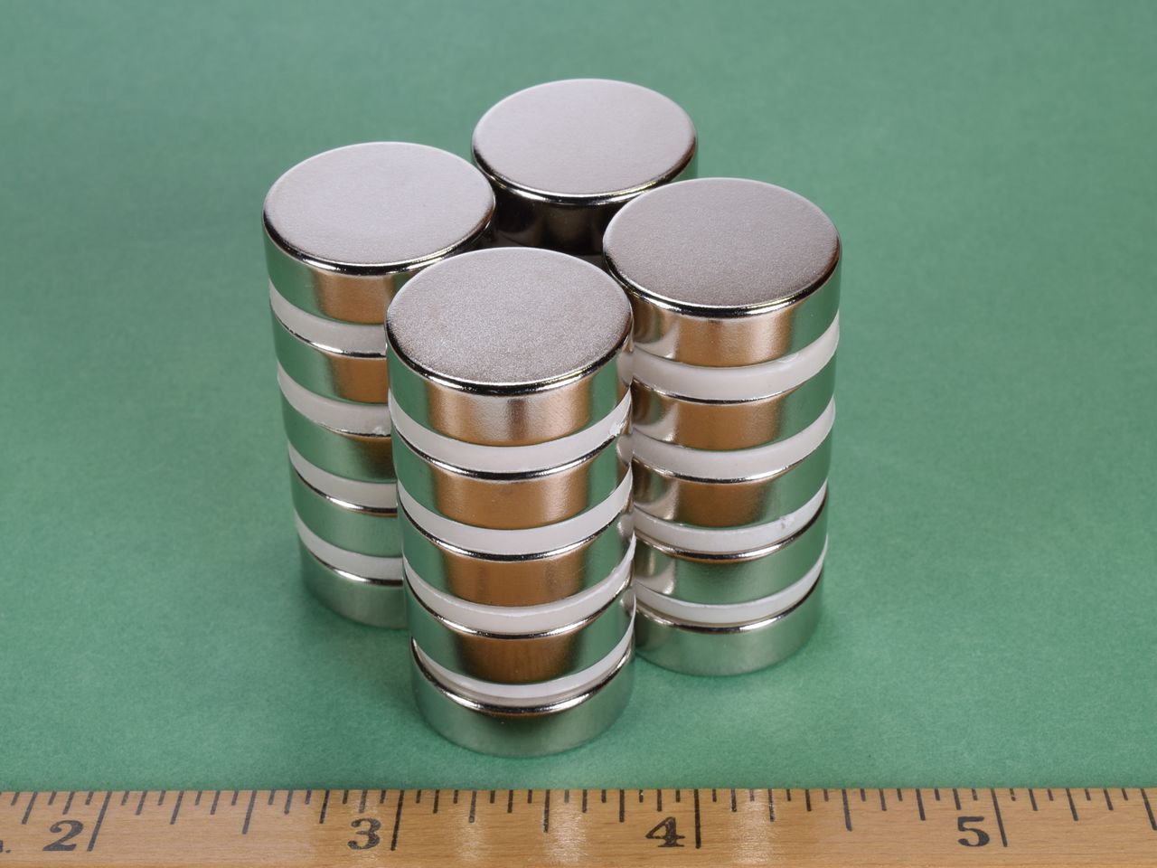 13/16 x 1/4 Inch Neodymium Rare Earth Disc Magnet N42 dd4 | K&J Magnetics