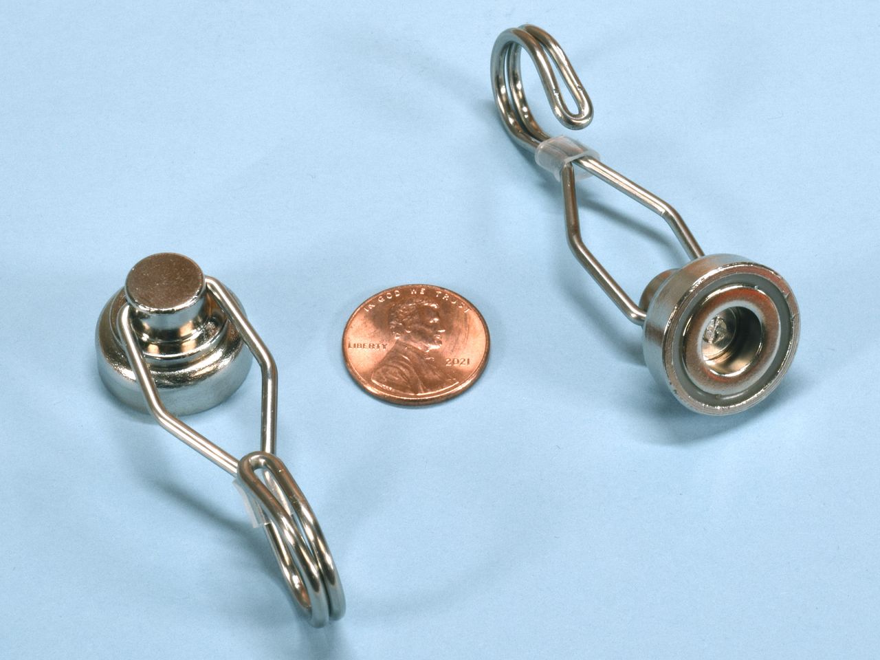 20 x 7 mm Neodymium Rare Earth Rotating Hanging Hook Mounting Magnet ...