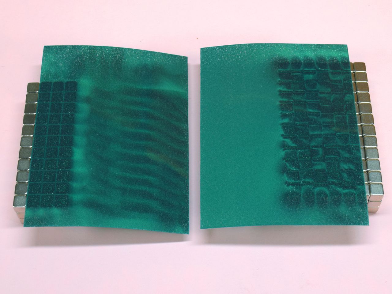 Film Viewer Magnetic Field Viewing Film 4X4Inch,Magnet Flux Display ...