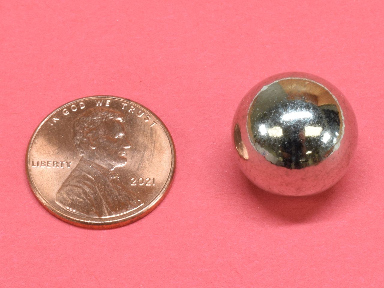 5/8 Inch Nickel Plated Steel Ball nsba | K&J Magnetics
