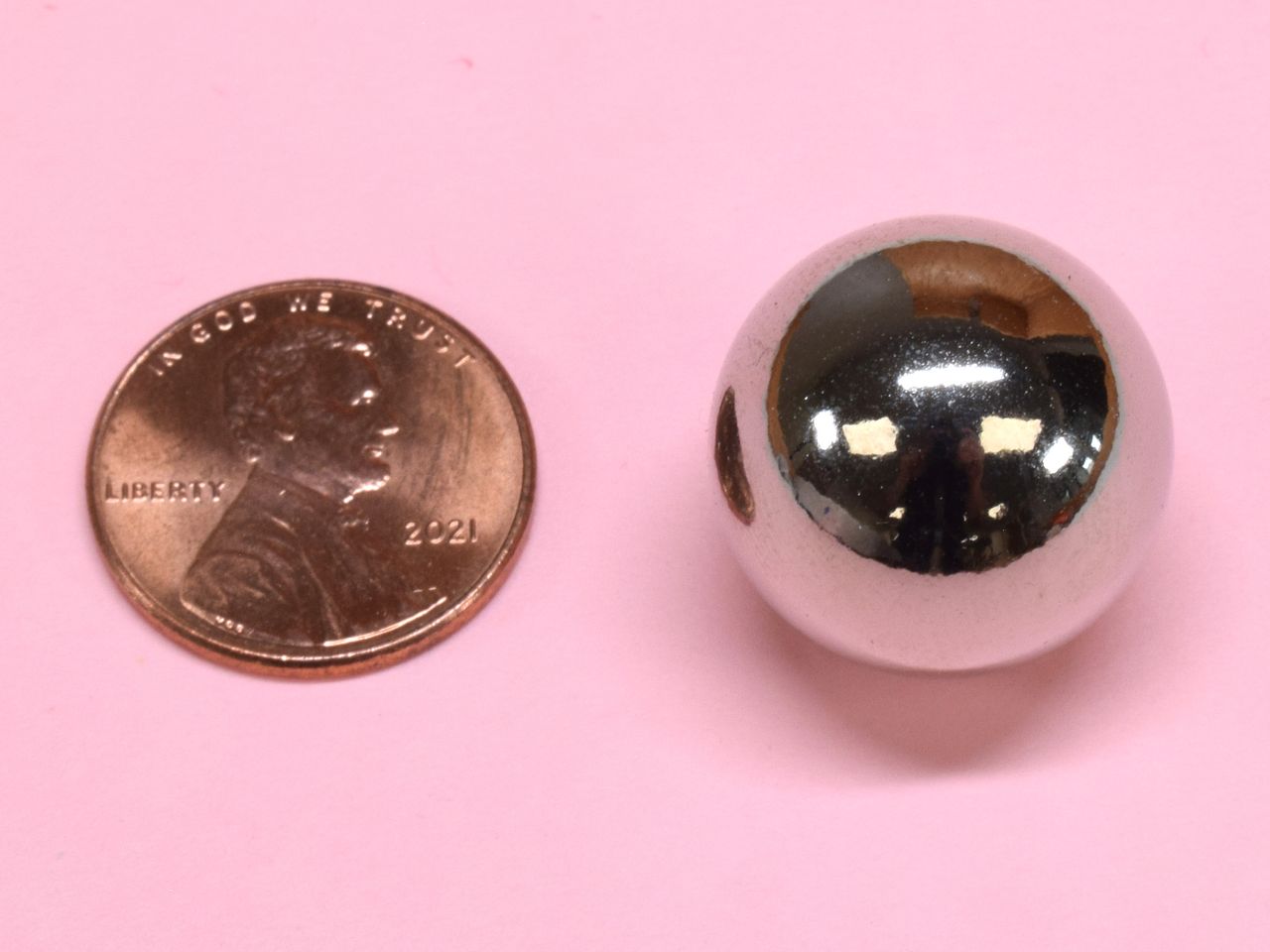 3/4 Inch Nickel Plated Steel Ball nsbc | K&J Magnetics