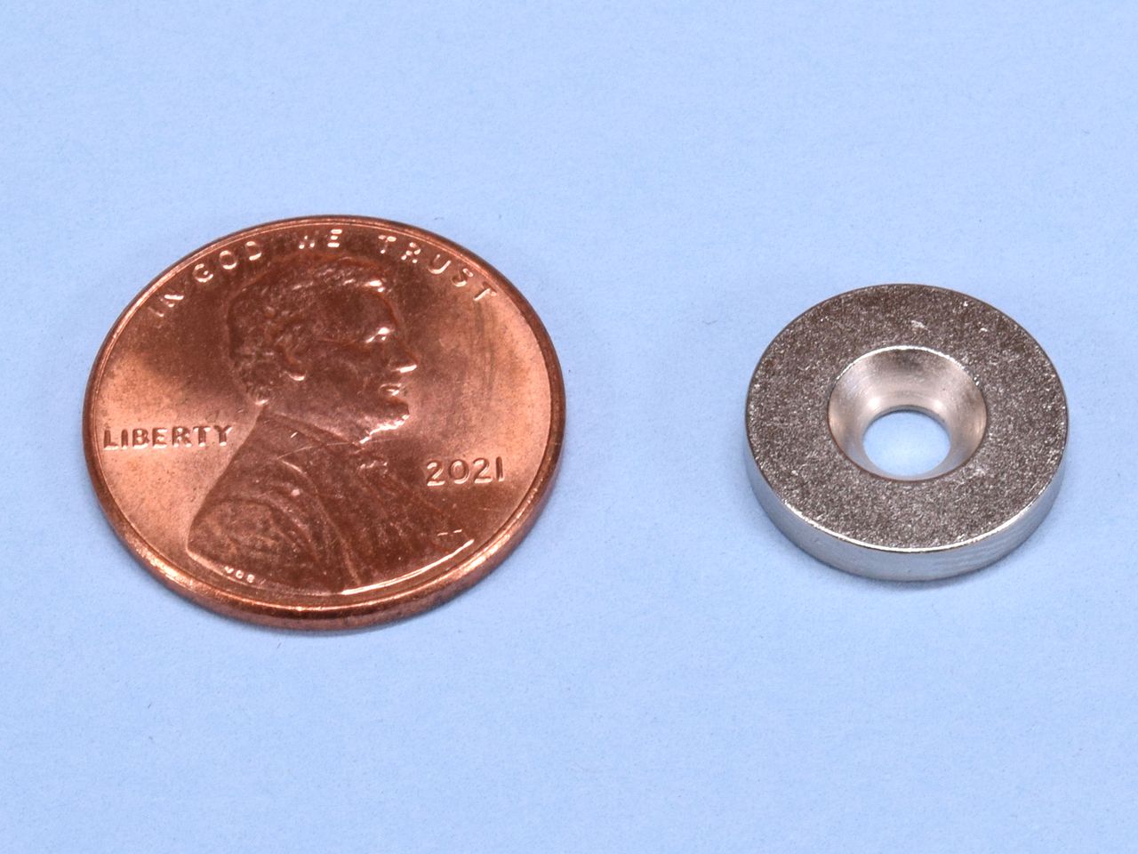 1/2 x 1/10 Inch Steel Washer for Magnets nsw62 | K&J Magnetics