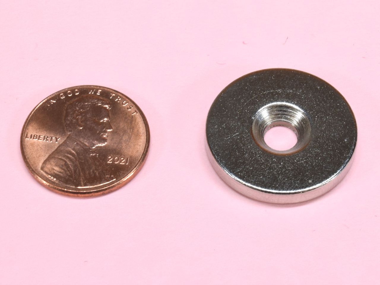 7/8 x 1/8 Inch Steel Washer for Magnets nswc2 | K&J Magnetics